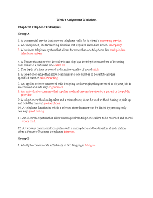 Pediatric Worksheet - MAS110 Clinical Procedures and Techniques ...