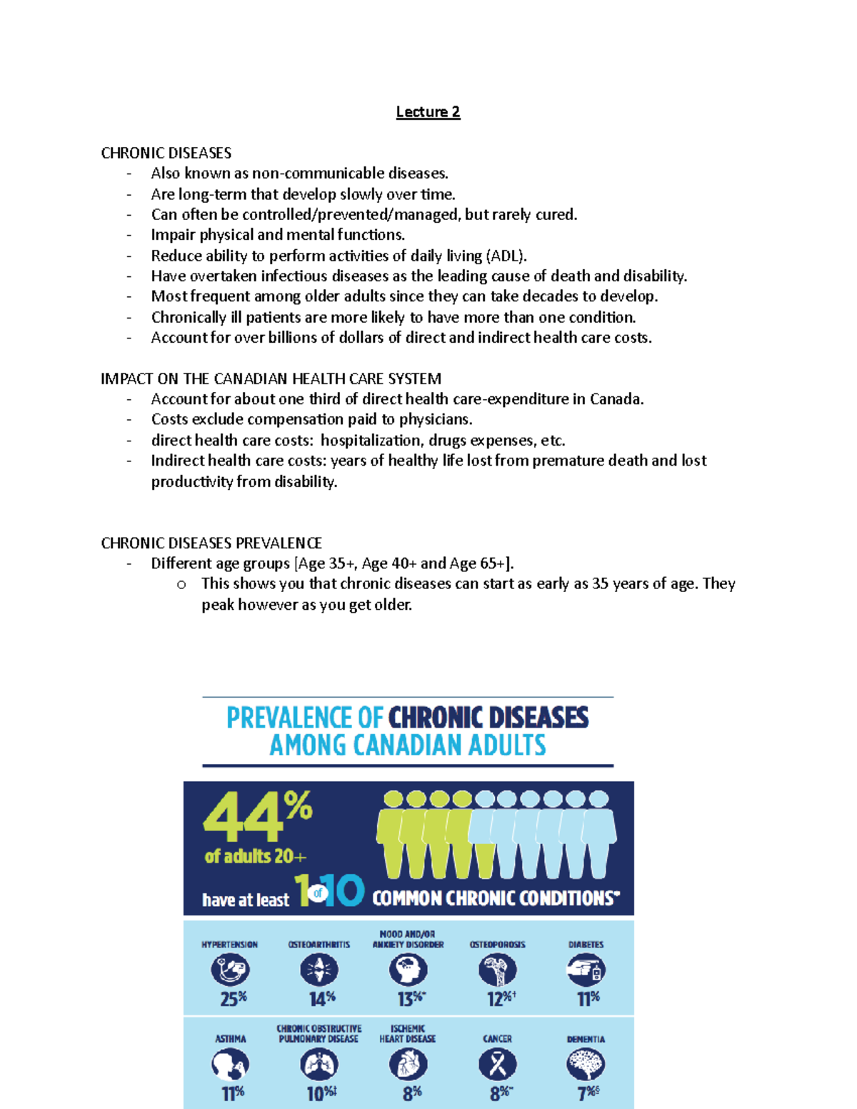 Lecture 2-Prevention & Rehabilitation of Complex Chronic Conditions ...