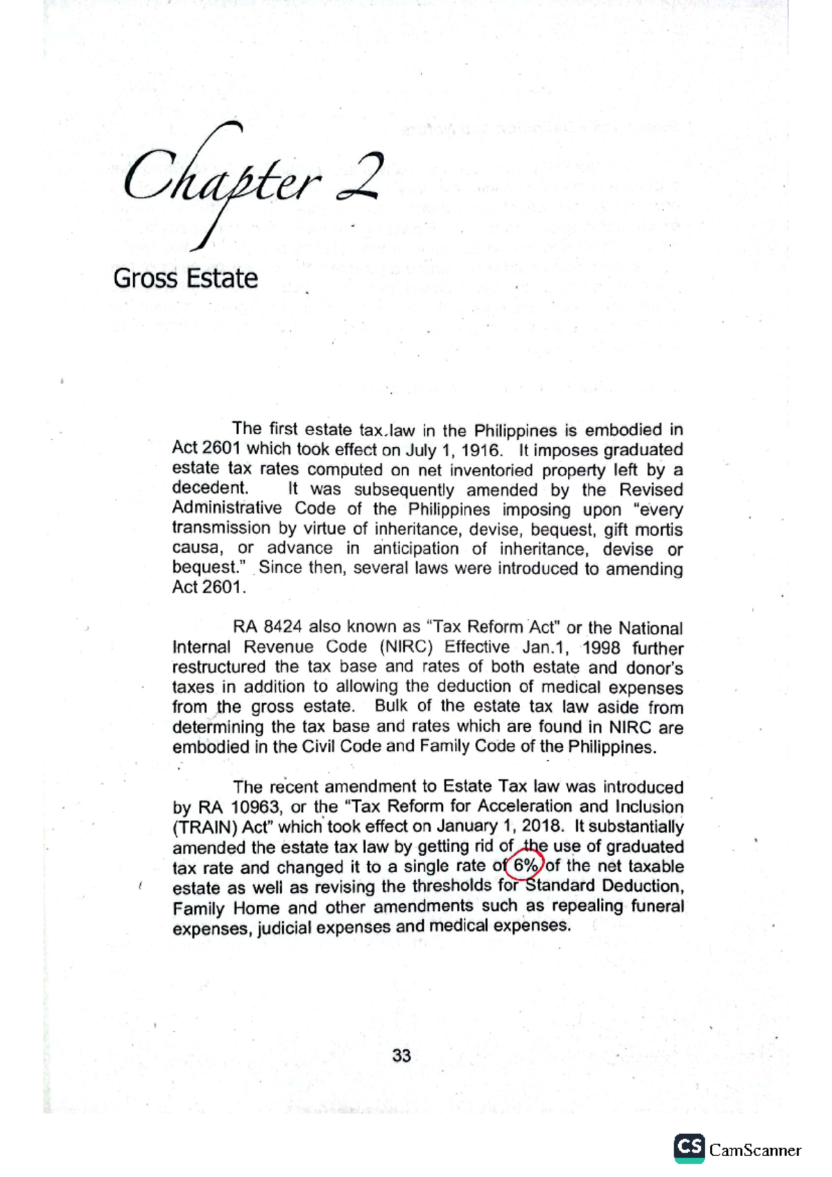 Bustax-CHAP-2 - Business Taxation - Studocu