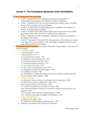 Lesson 4 Civil Rights - Introduction to American Government - Lesson 4 ...