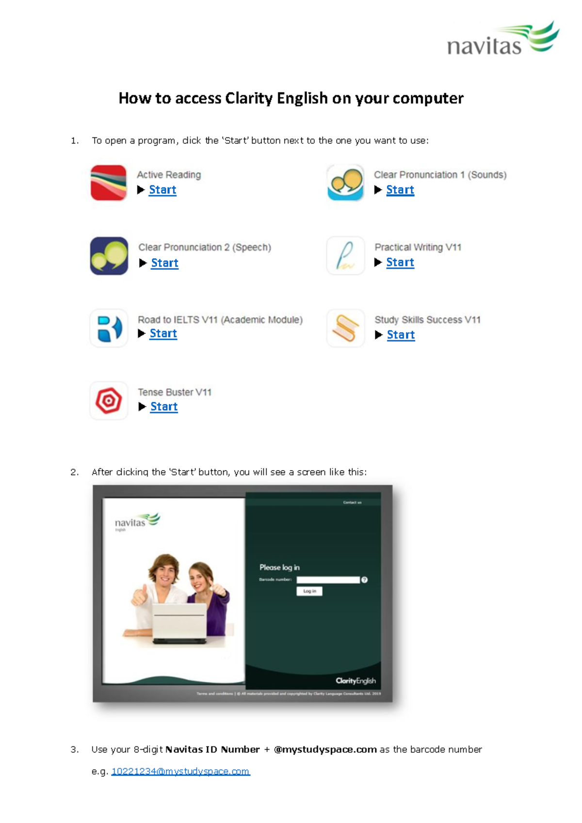 How to access Clarity English on your computer (Nov 2019 ) - psicología social - How to access ...