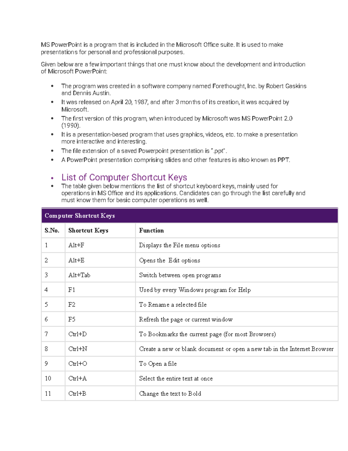 Ms Power Point Lecture Ms Powerpoint Is A Program That Is Included In The Microsoft Office