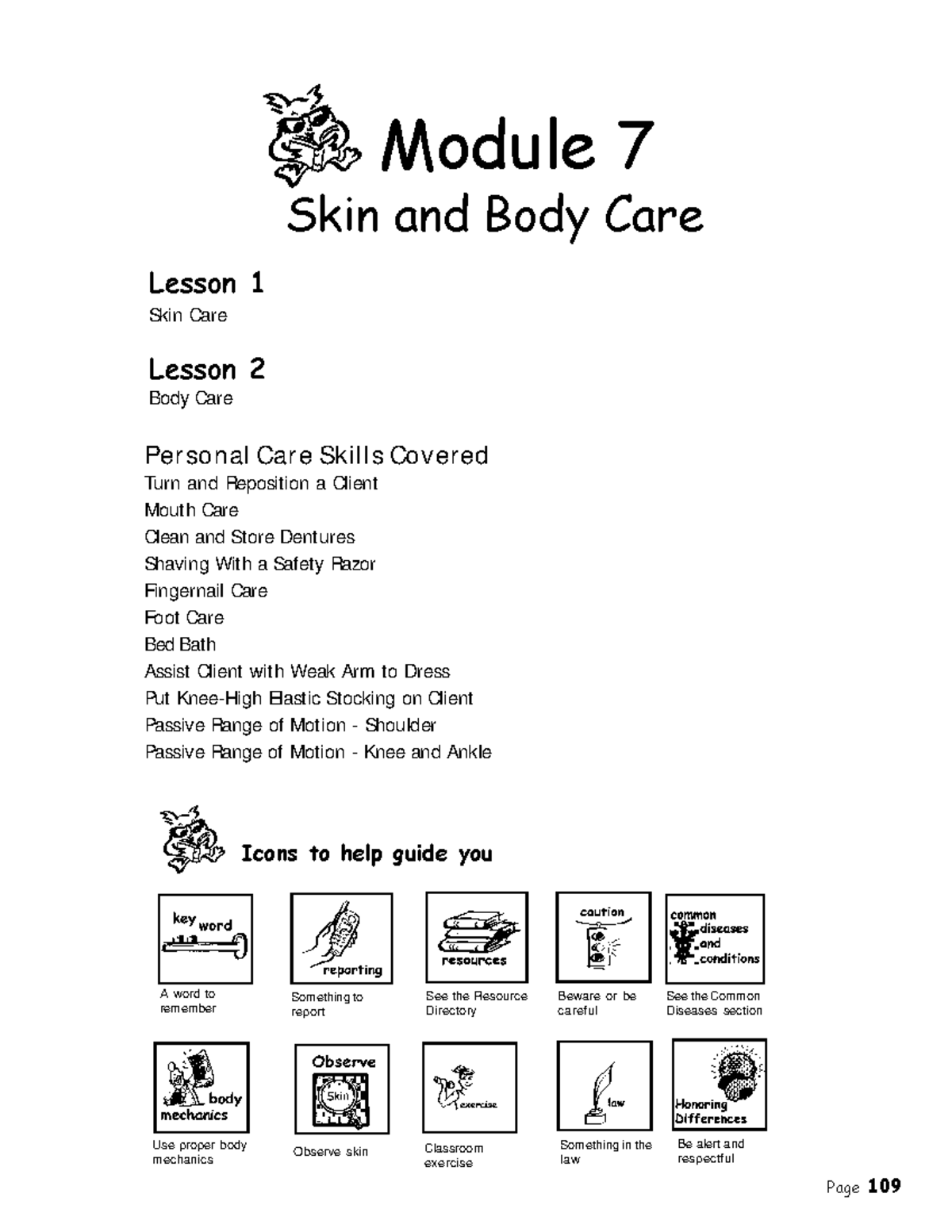 Skin and Body Care - Skin and body care - Module 7 Skin and Body Care ...