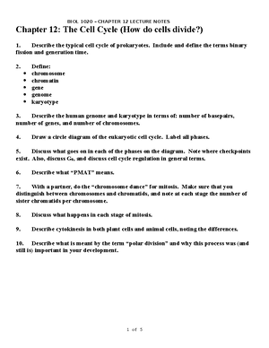 Chapter 06 - CH 6 study guide and notes. - Chapter 6: A Tour of the ...