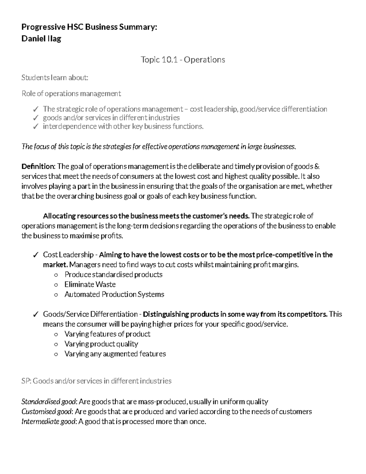 Condensed Business Progressive Summary (Repaired) - Progressive HSC ...