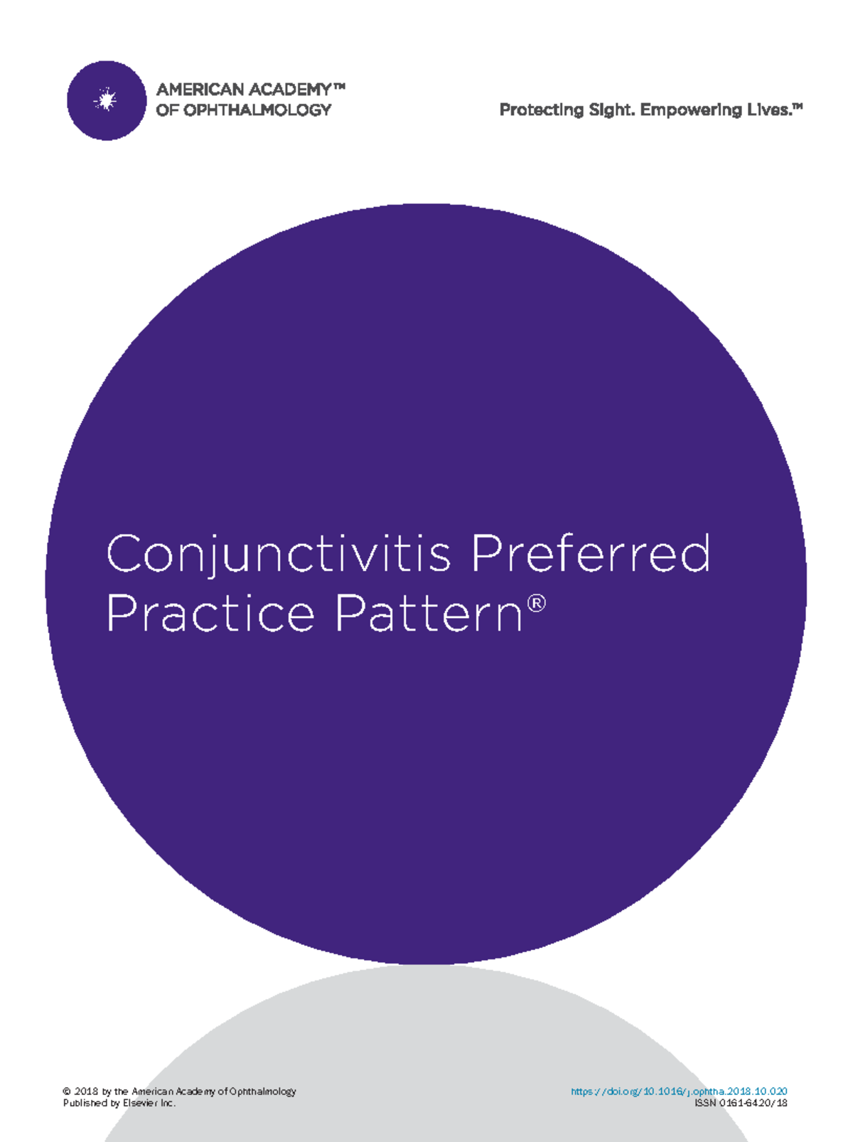 Conjunctivitis Preferred Practice Pattern 2018 PDF - Conjunctivitis ...