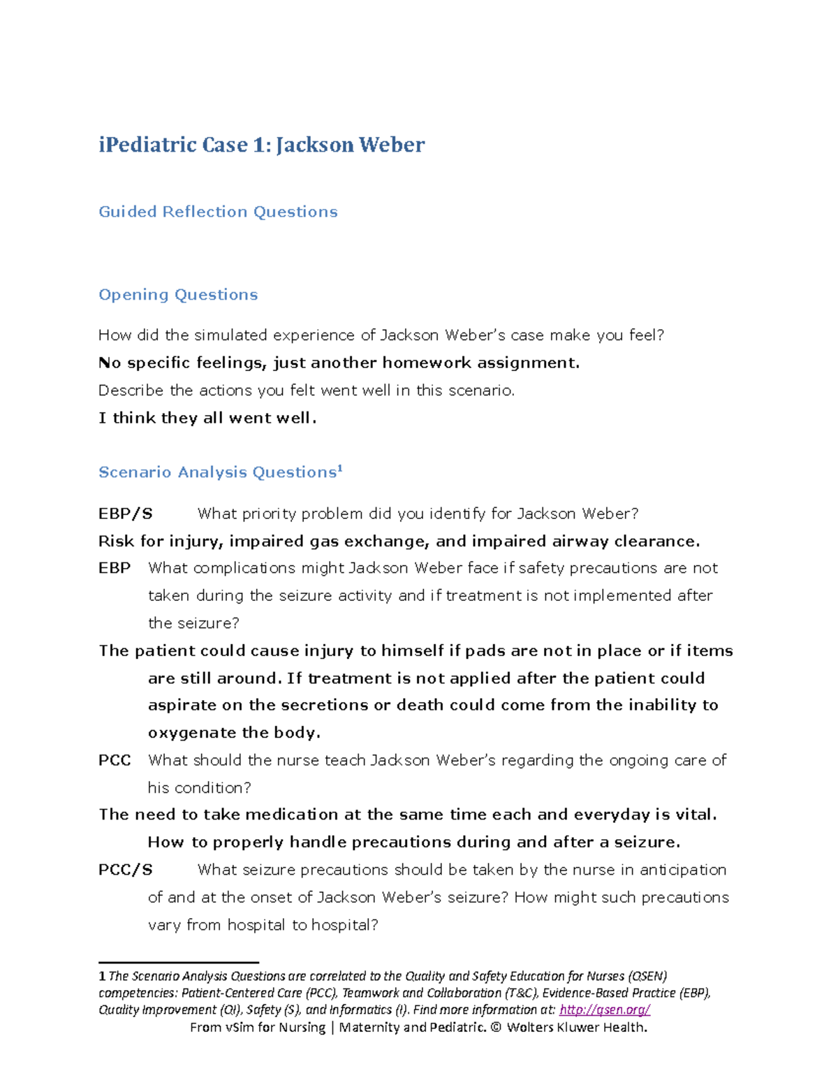 Ped Case 01 Jackson Weber v Sim2 GRQ - iPediatric Case 1: Jackson Weber ...