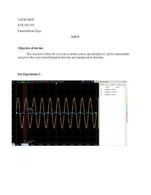 ECE 286 Lab 2 - ECE 286 Lab 2 - Kushagra Mittal ECE 286- Paremeshwari ...