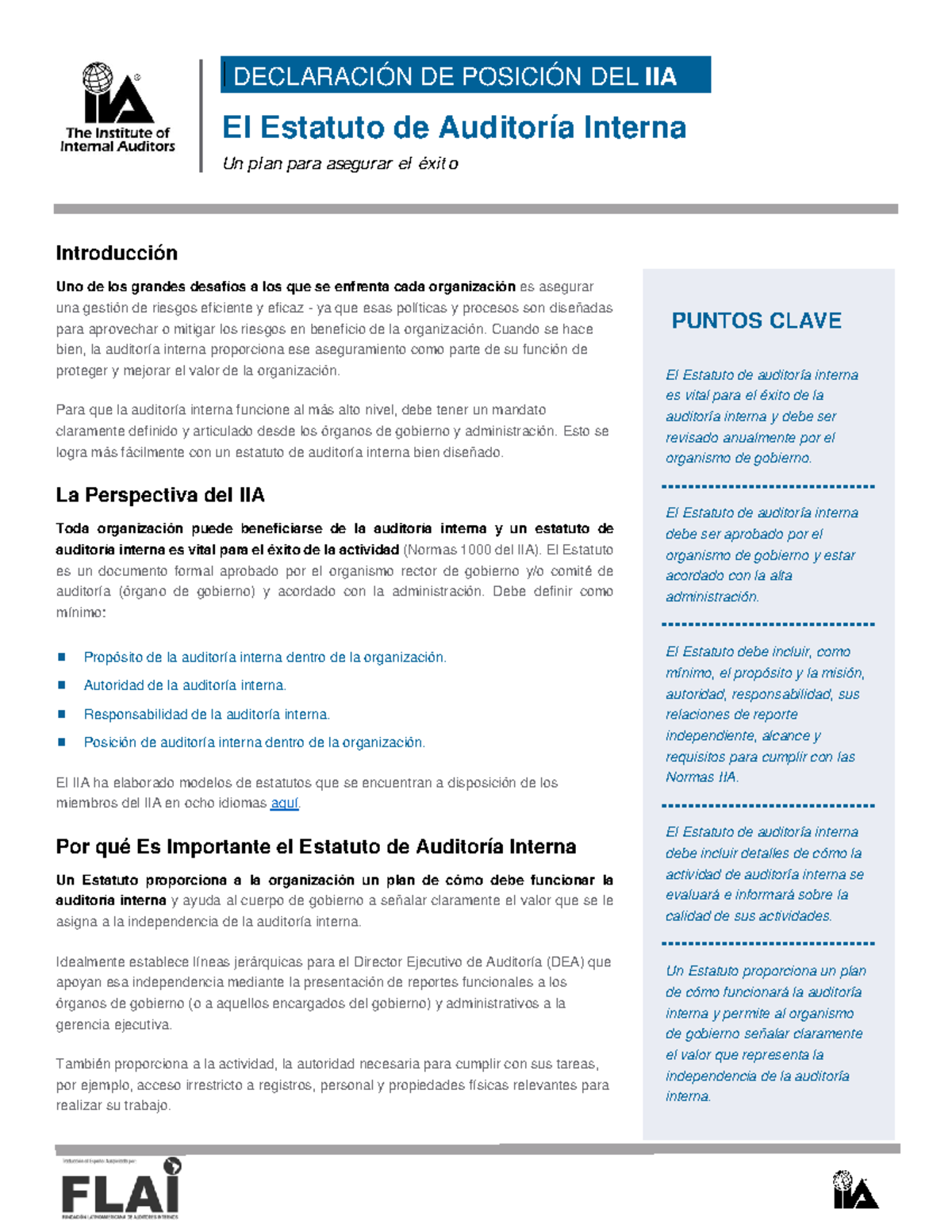 Pp-the-internal-audit-charter-spanish - El Estatuto de Auditoría ...