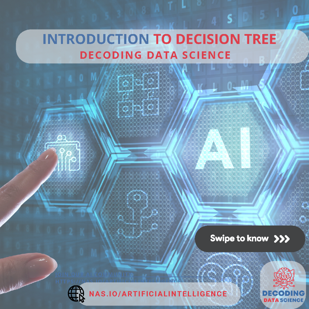 Decision Tree - slkfjih f - 1 INTRODUCTION TO DECISION TREE JOIN OUR AI ...