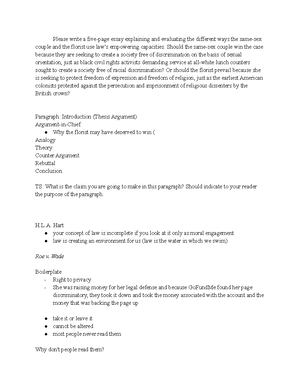 LLA Part 1 Notes - Professor Bybee - What features do our examples of ...