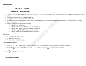 Ch -5 to 9 - CHAPER -FIVE ELEMENTARY PROBABILITY Probability is the ...
