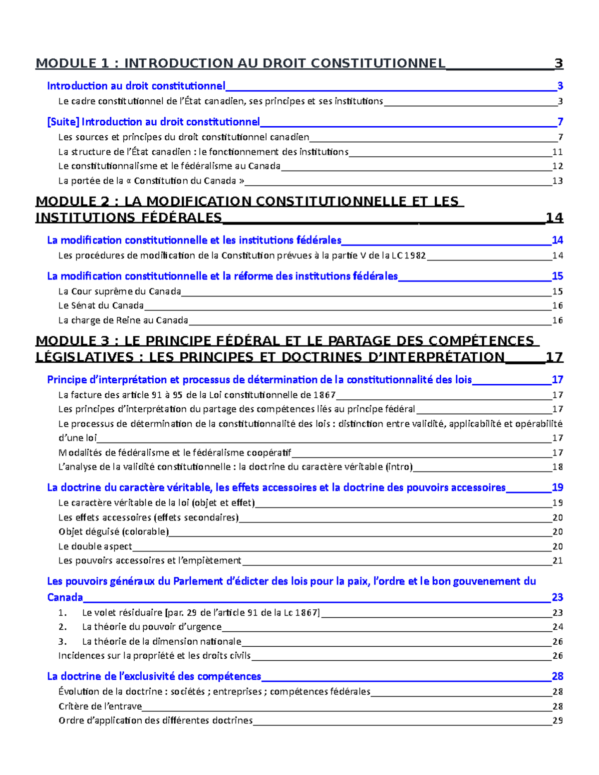 Notes de cours - Toujours vérifier si les informations sont correctes ...