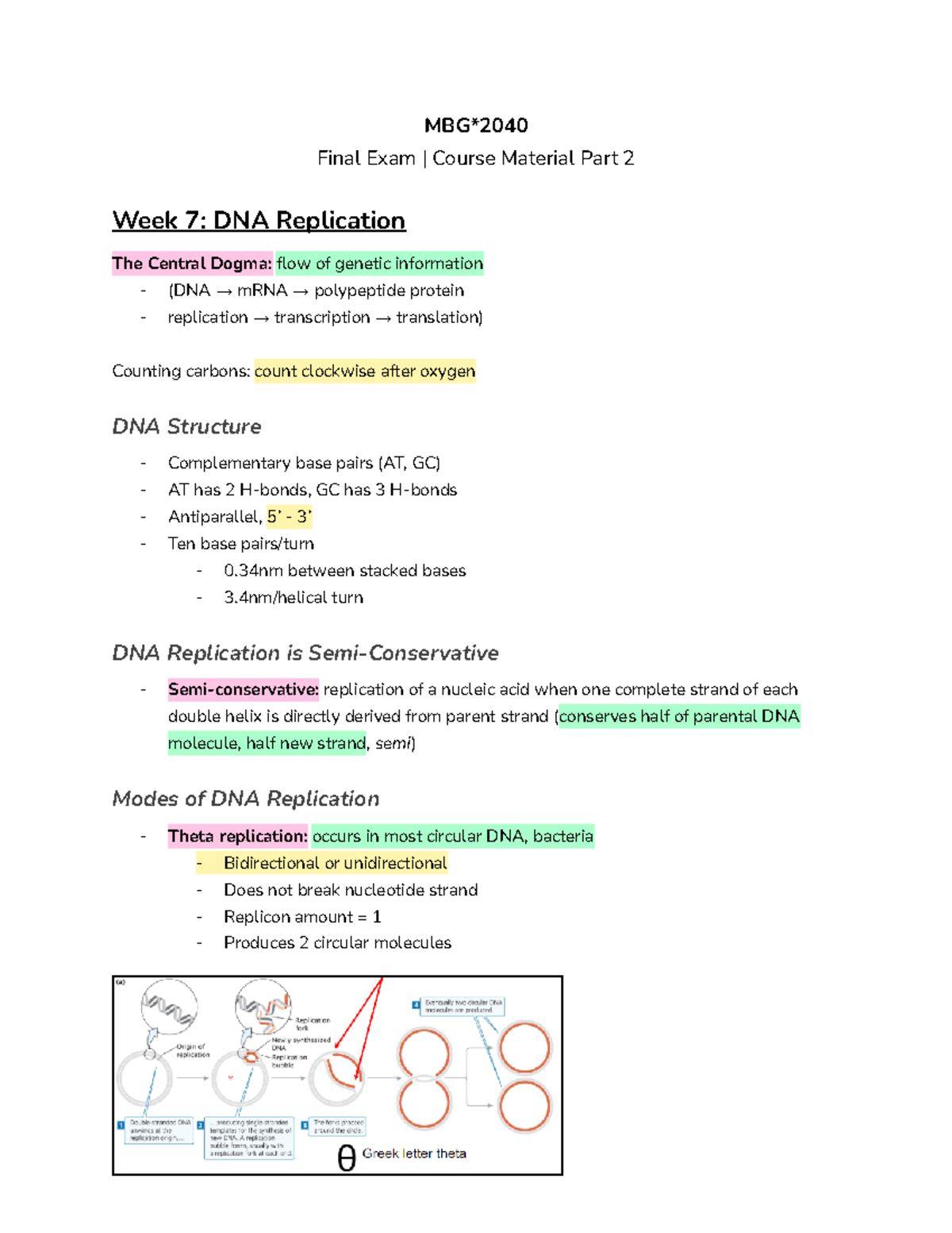 MBG 2040 Final Exam notes - MBG* Final Exam | Course Material Part 2 ...