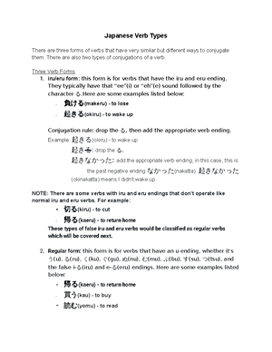 Hiragana Syllabary - JAPANES 101 - Studocu