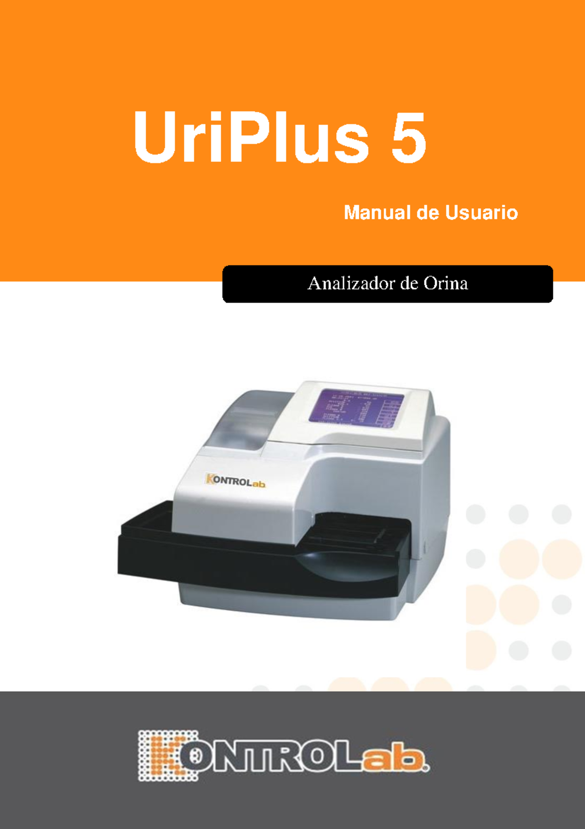 Manual-Uri Plus-5 - Manual de Usuario del Analizador de Orina UriPlus 5 ...