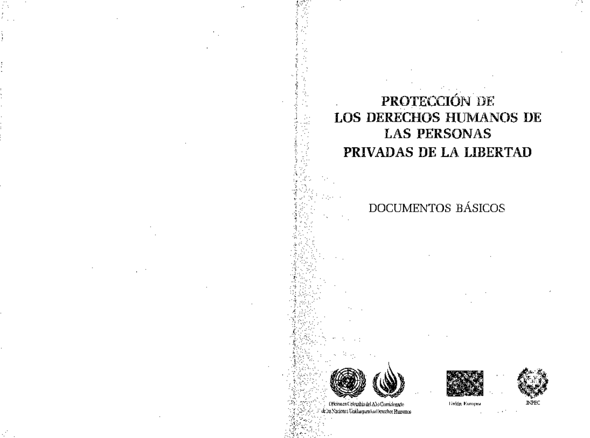 Compendio de tratados PROTECCION DE LOS DERECHOS HUMANOS DE LAS ...