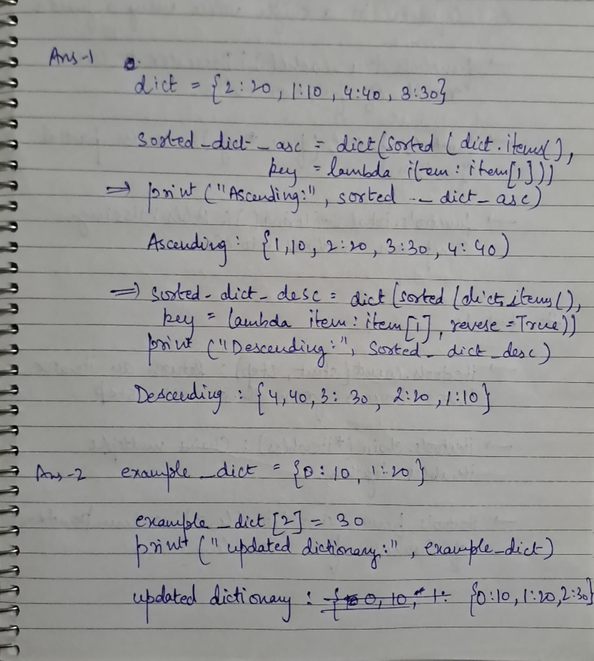 Dictionaries - Any Soreeddic ac dict(Sotd dit] bn(As cudl ug:soy ted ...