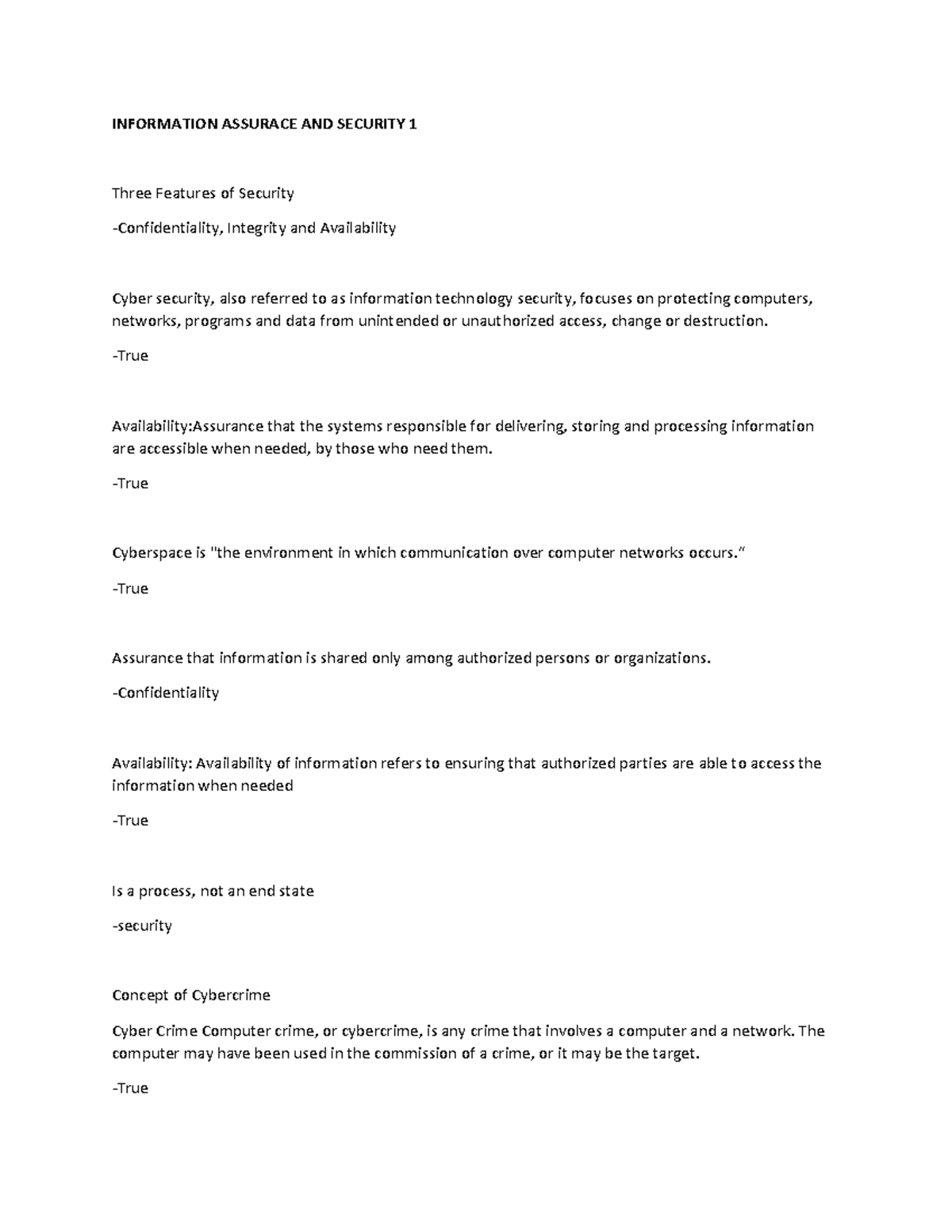 Scribd - '''''''''''''' - INFORMATION ASSURACE AND SECURITY 1 Three ...