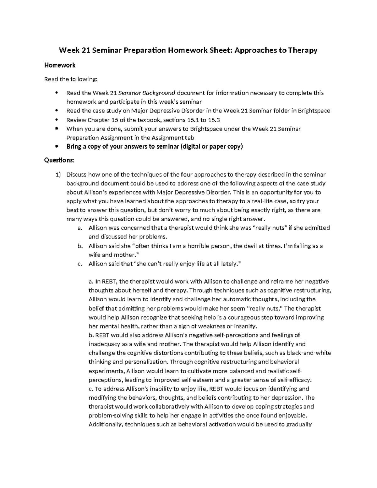 Week 21 Seminar Prep Homework worksheet copy - Week 21 Seminar ...