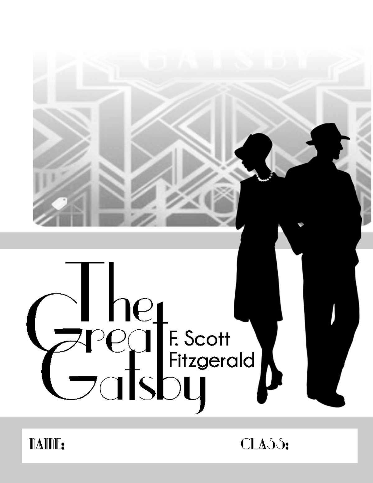 2 Gatsby Interactive Workbooks - Name: Class: Grea The Gatsby tt F ...