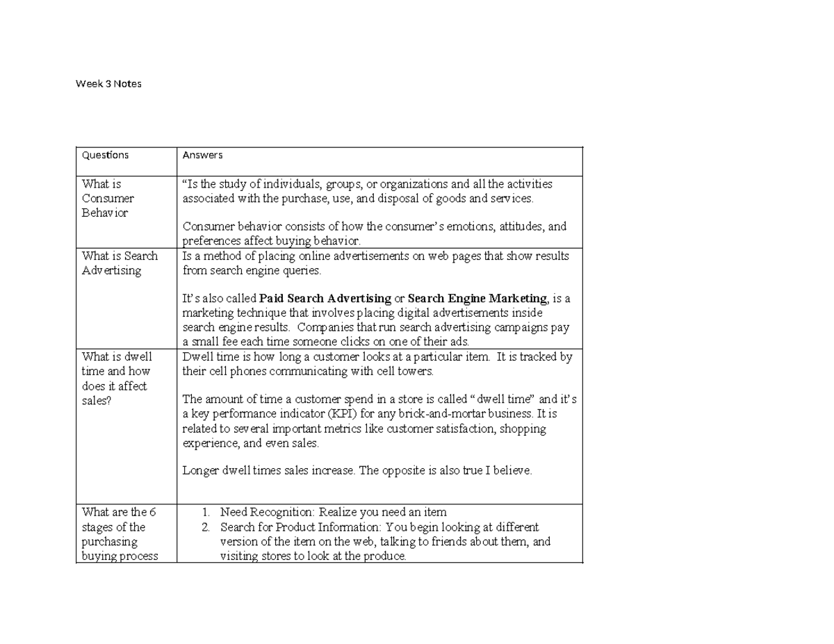 Week 3 Notes - Summary Child Development and Learning - Week 3 Notes ...