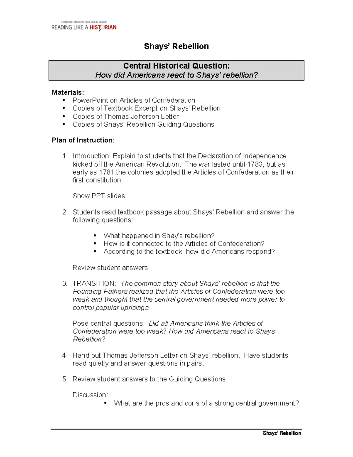 Shays Rebellion Whiskey Rebellion Venn Diagram Shays Rebelli