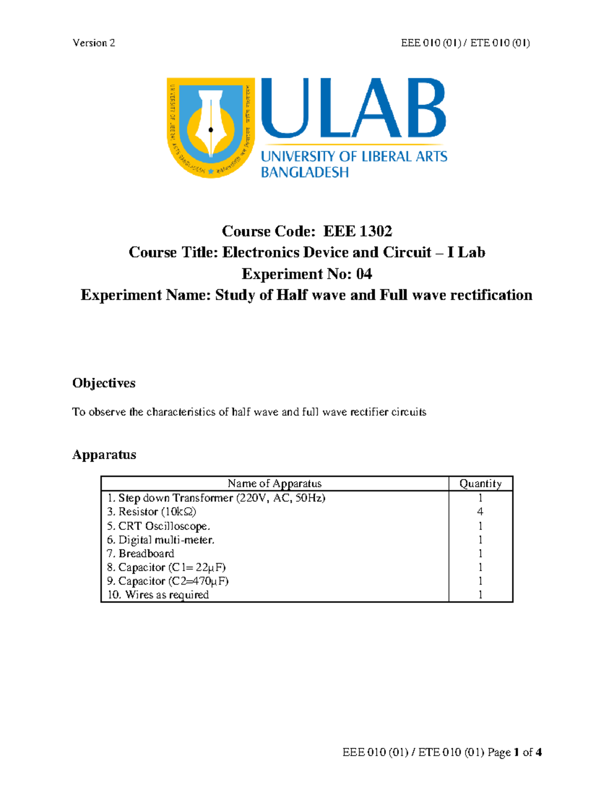 Inbound 3170001246413773639 - Course Code: EEE 1302 Course Title ...