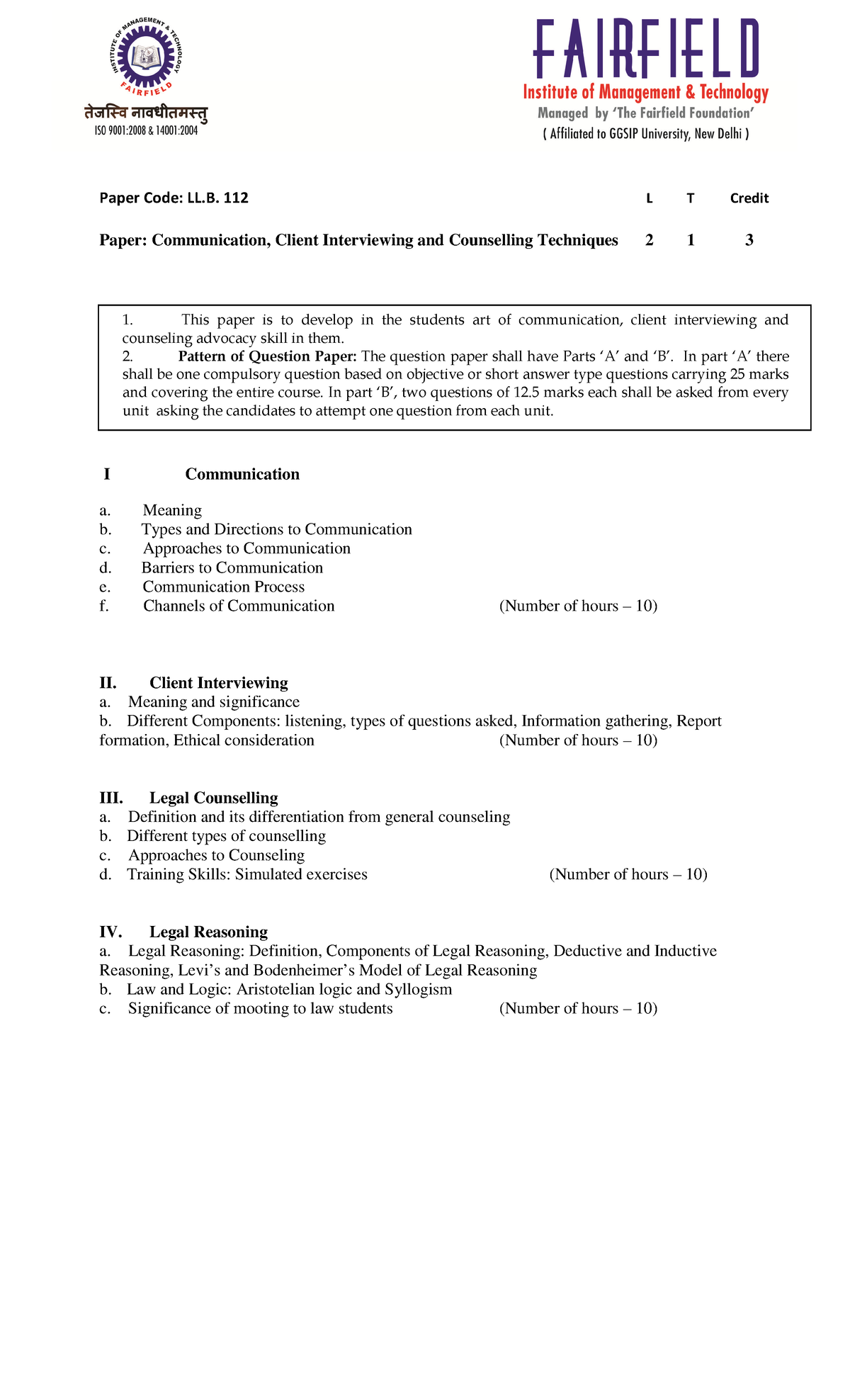 Client counselling - Helpful for students of Second Semester - Paper ...