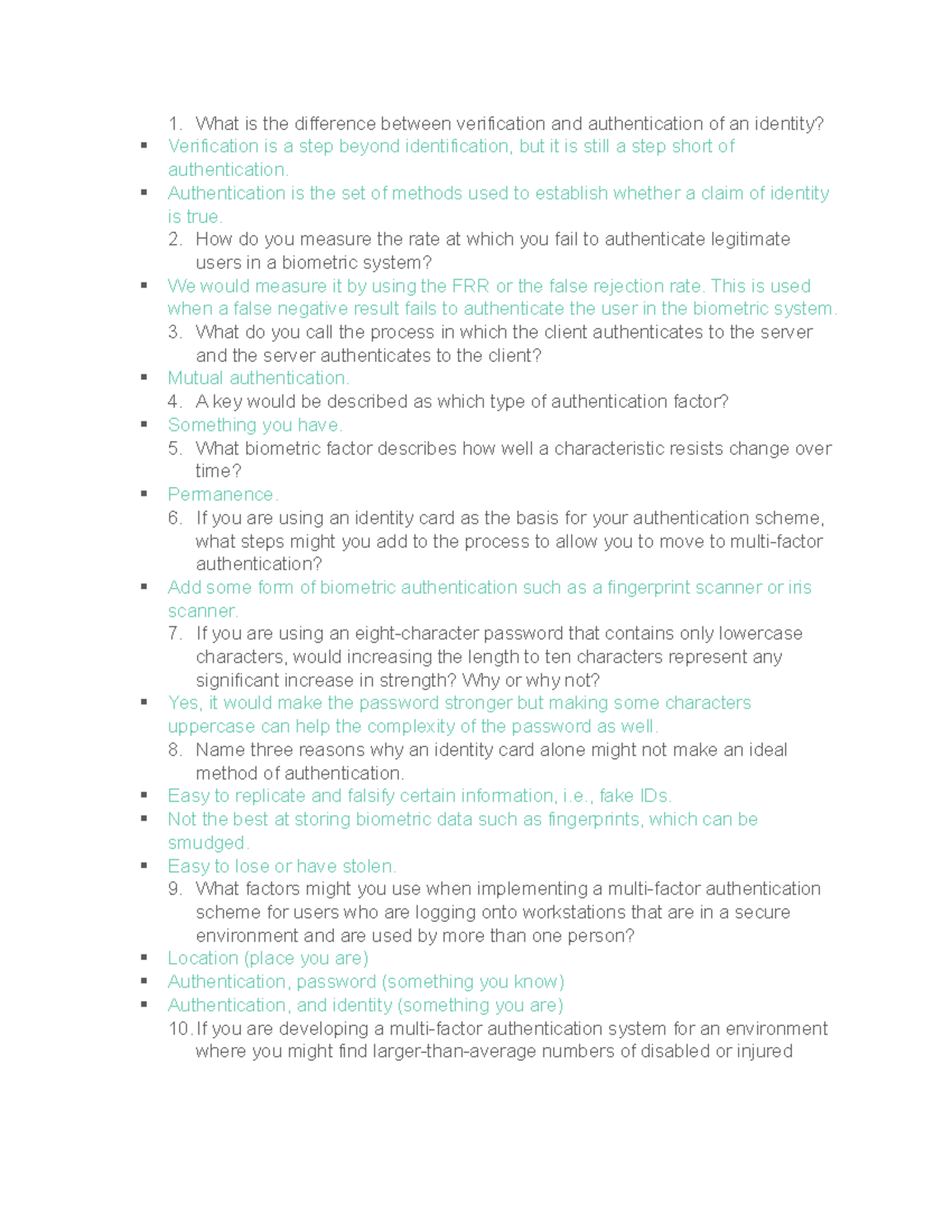 Identification and Authentication - What is the difference between ...