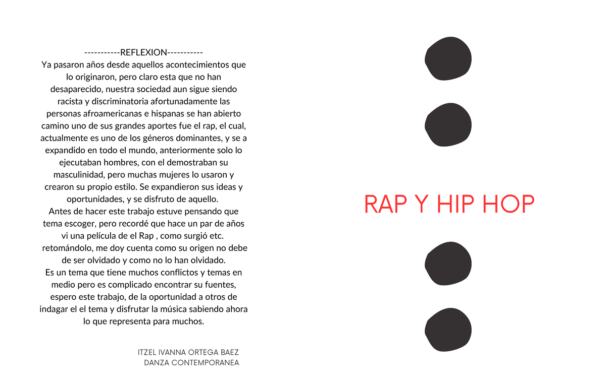 Diptico Danza - okey - RAP Y HIP HOP ITZEL IVANNA ORTEGA BAEZ DANZA ...