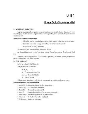 Non linear Data structures - Graphs - 4 DEFINITION A graph G = (V, E ...