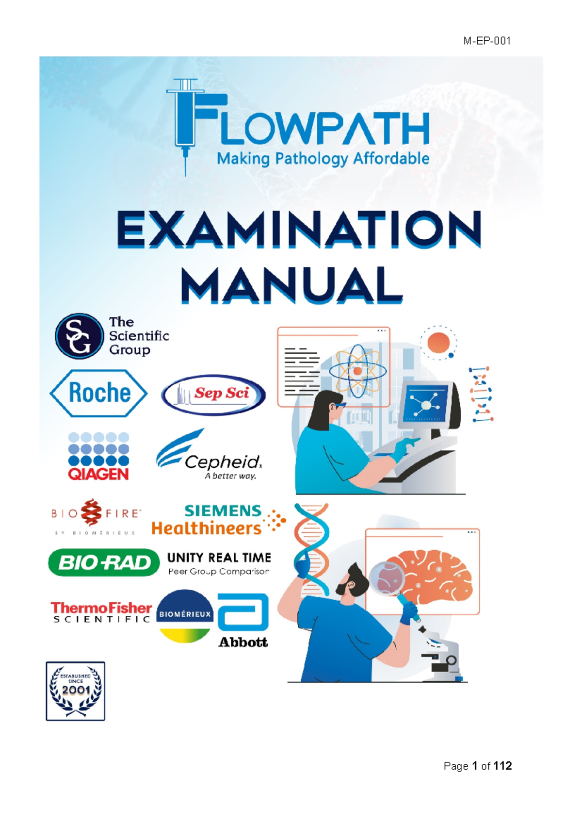M-EP-001 Examination Manual V1 - Form # M-PREP- EXAMINATION PROCEDURES ...