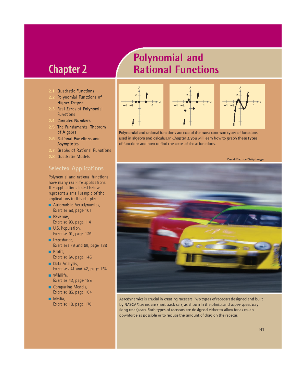 02 Chapter 02 - Polynomial and Rational Functions - 333353_0200 1/11/07 ...
