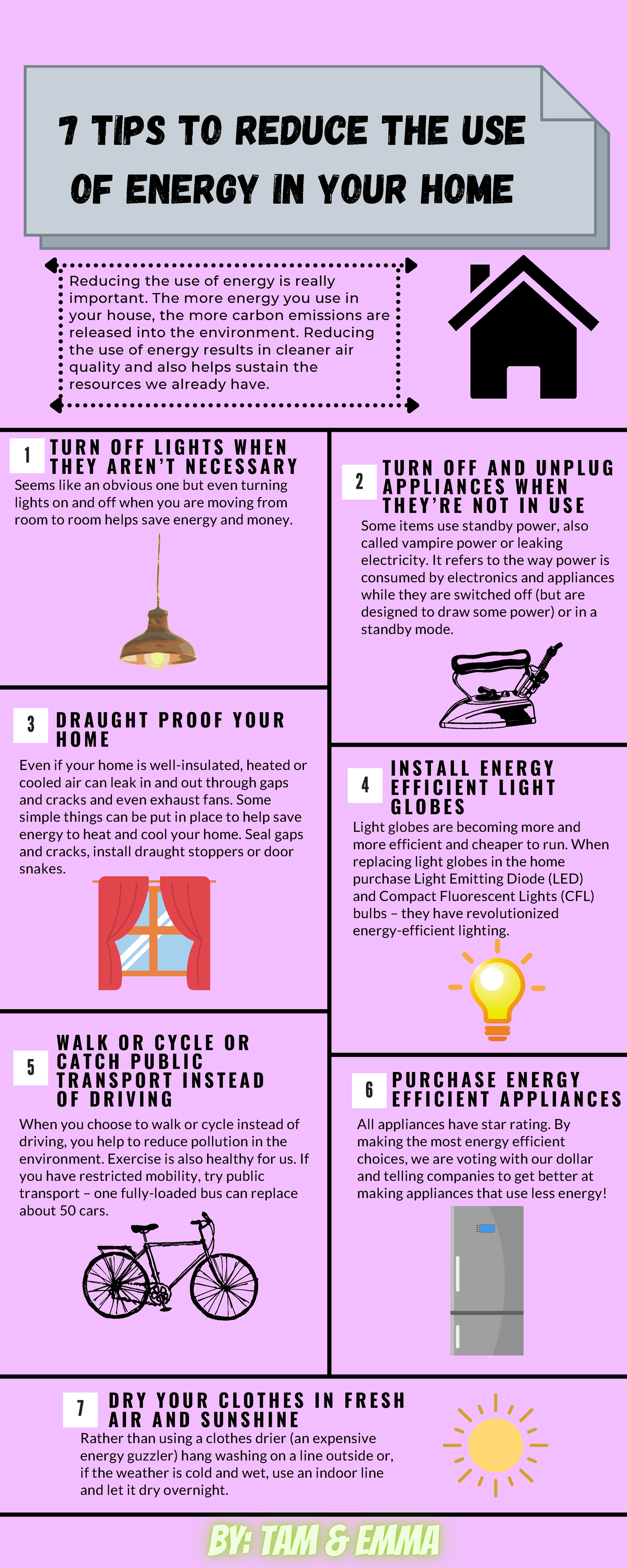 7 tips to reduce the use of energy in your home - 7 tips to reduce the ...
