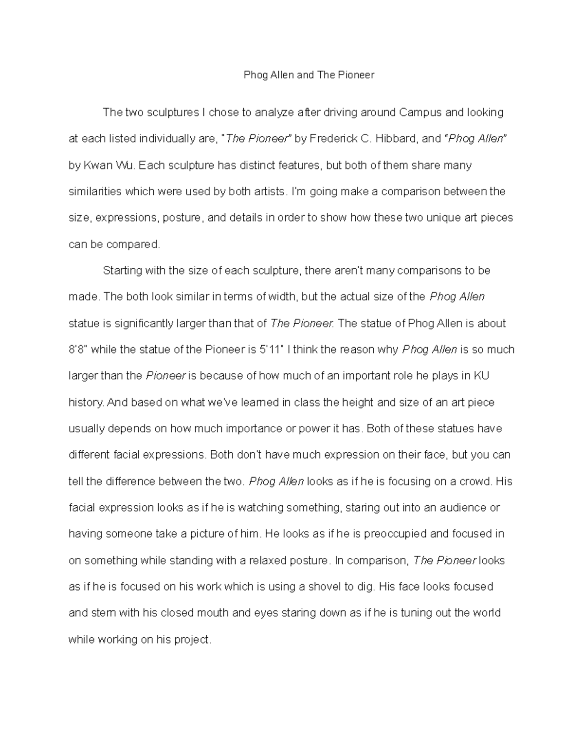 Phog Allen and The Pioneer - Hibbard, and “Phog Allen” by Kwan Wu. Each ...