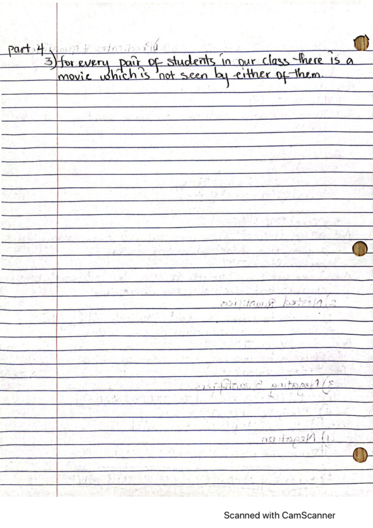 HW 2 pg 2 discrete math - Hw2 - MATH 2000 - part 4 3 for every pair of ...