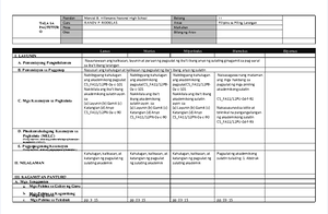 Pretest Filipino Sa Piling Larang Tq - Manuel Luis Quezon High School ...