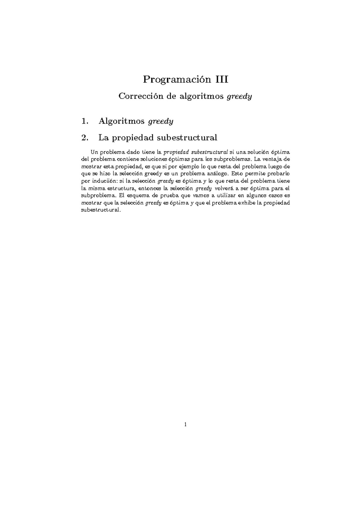 Ejercicios resueltos - Modelo parcial - Programación III Corrección de ...