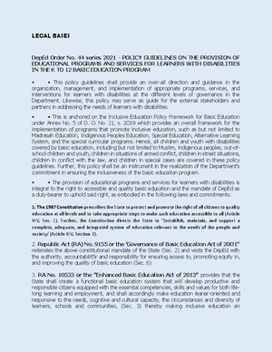 Assessing Student Learning Outcomes - ASSESSMENT OF LEARNING 1 CHAPTER ...