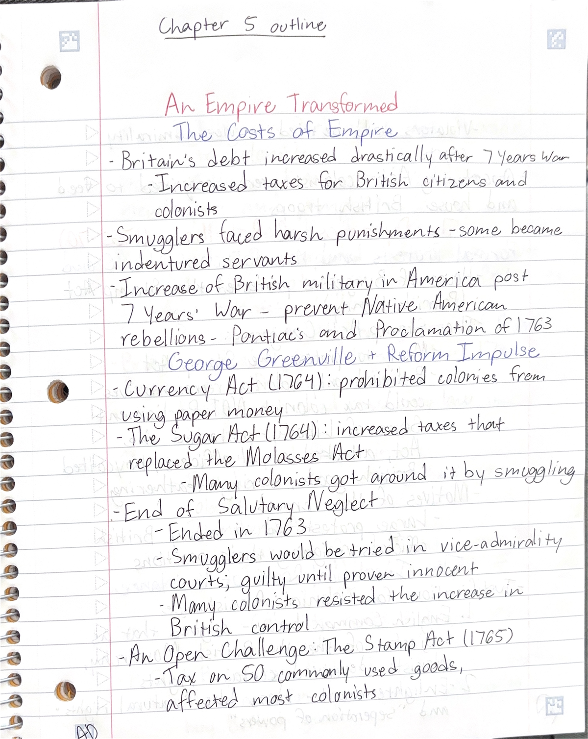 Ch 5 outline, Give Me Liberty! - Chapter 5 outline An Empire ...