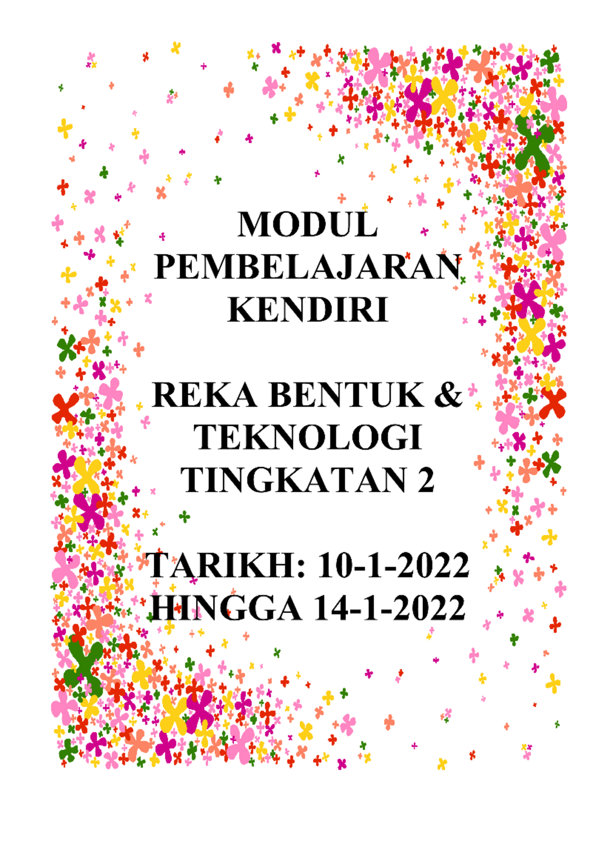 Modul Pembelajaran Kendiri REKA Bentuk DAN Teknologi Tingkatan 2 10 Jan ...