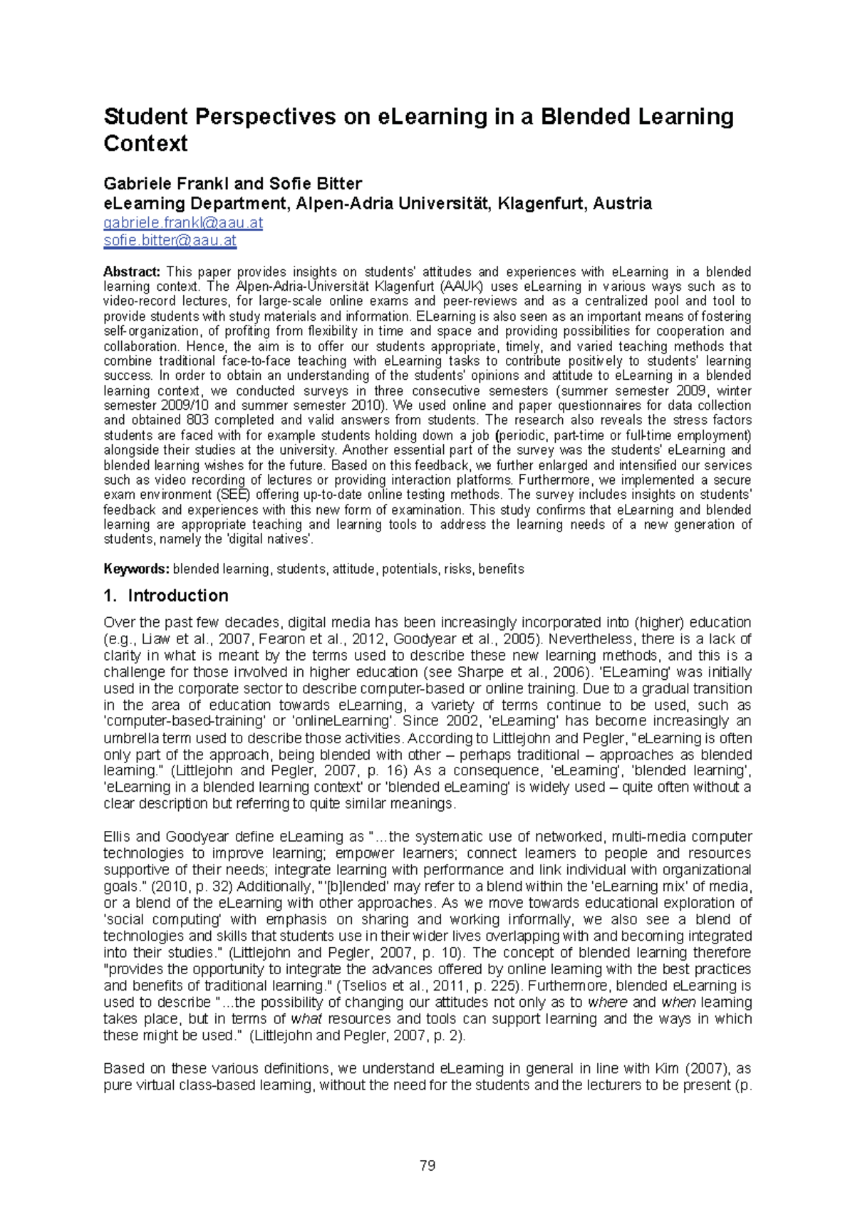 498ddf3873e0433d4622cdebaaf 2ef72 - Student Perspectives on eLearning ...