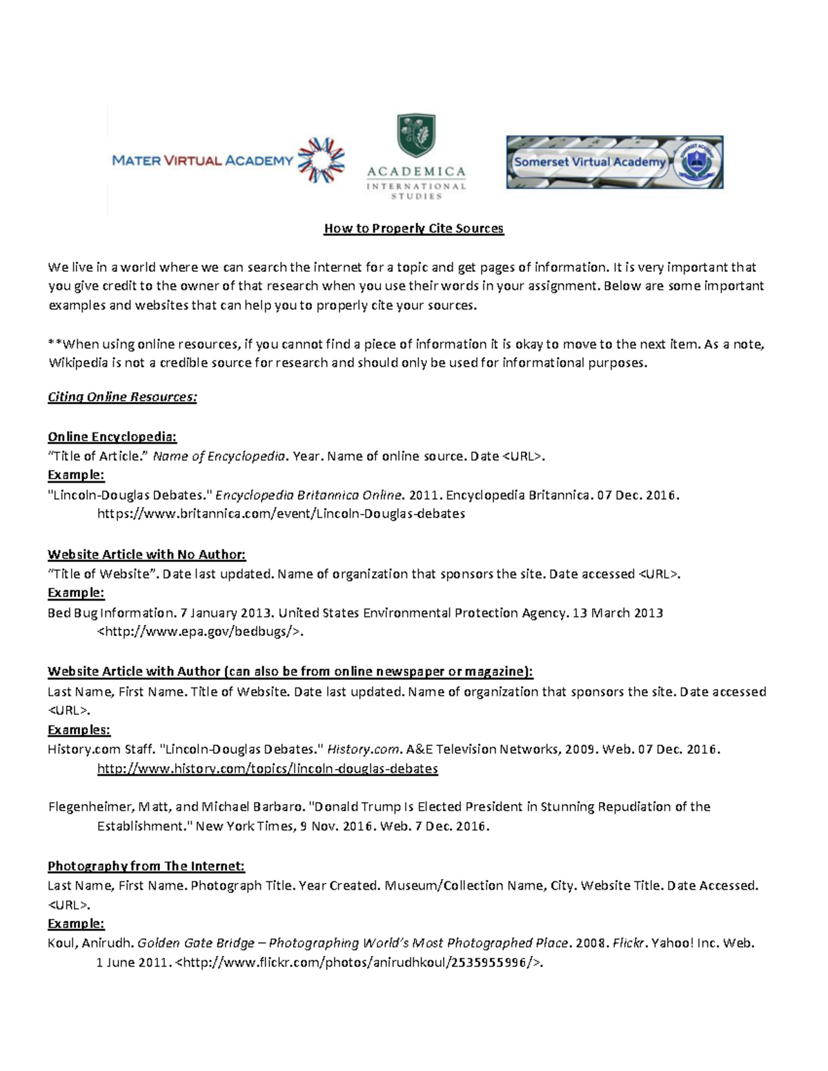 How+to+cite+sources+-+Dual+Diploma+SY2020-21 - How to Properly Cite ...