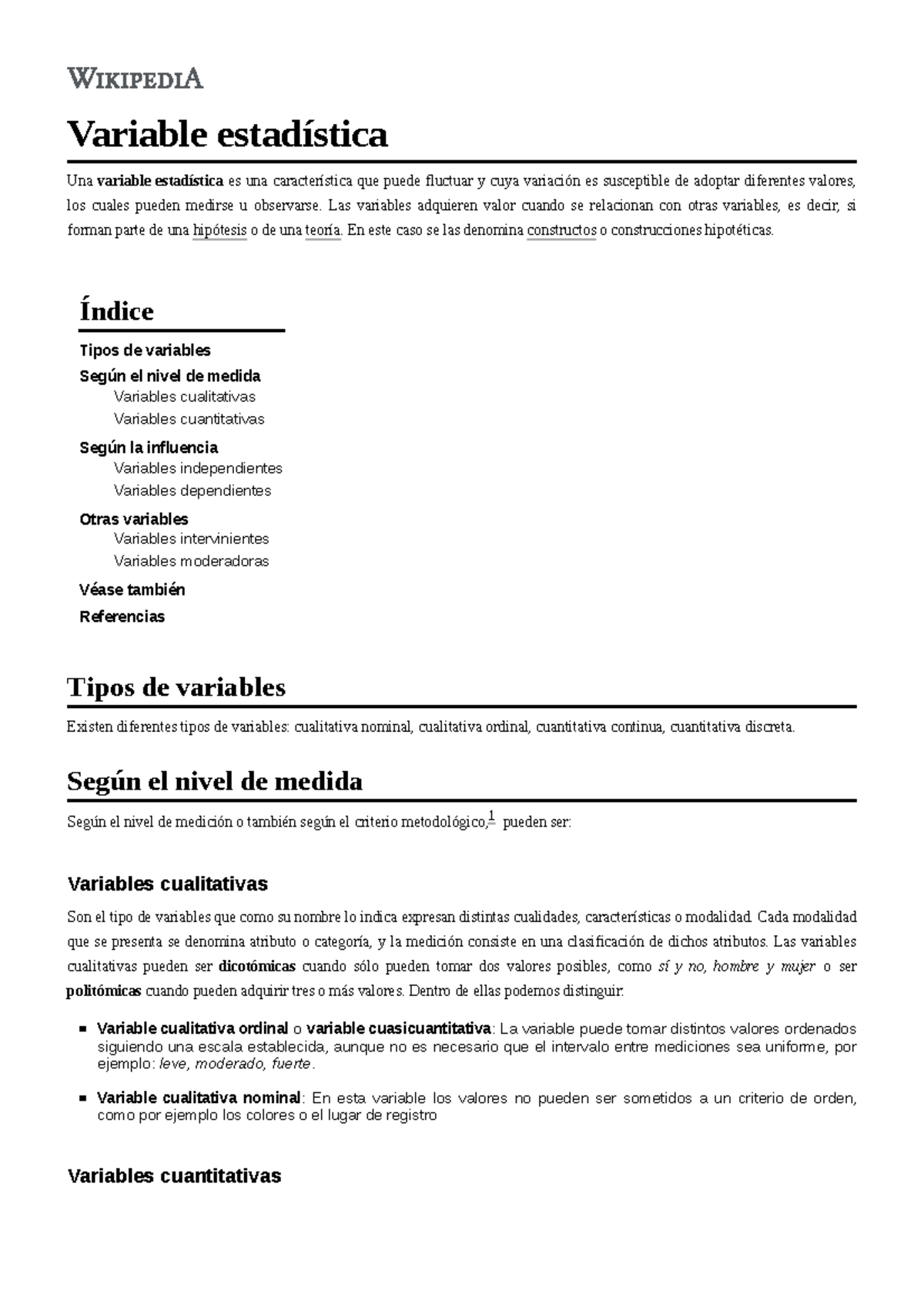 U12 pp 278 variable estadística - Variable estadística Una variable ...