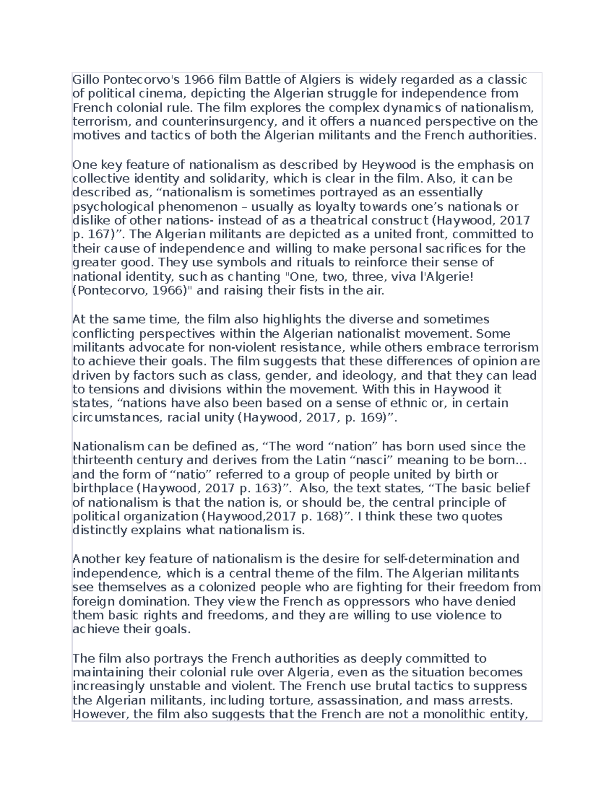 PA 7 - This is a document that has statistics for political science ...