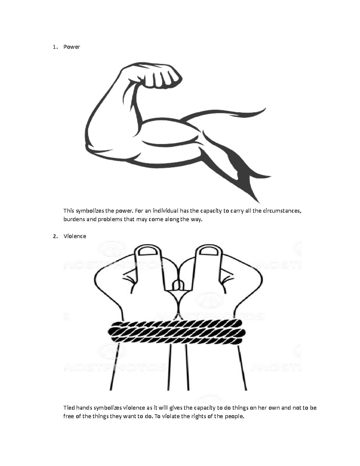 Gender and Soc documents uploaded - Power This symbolizes the power ...