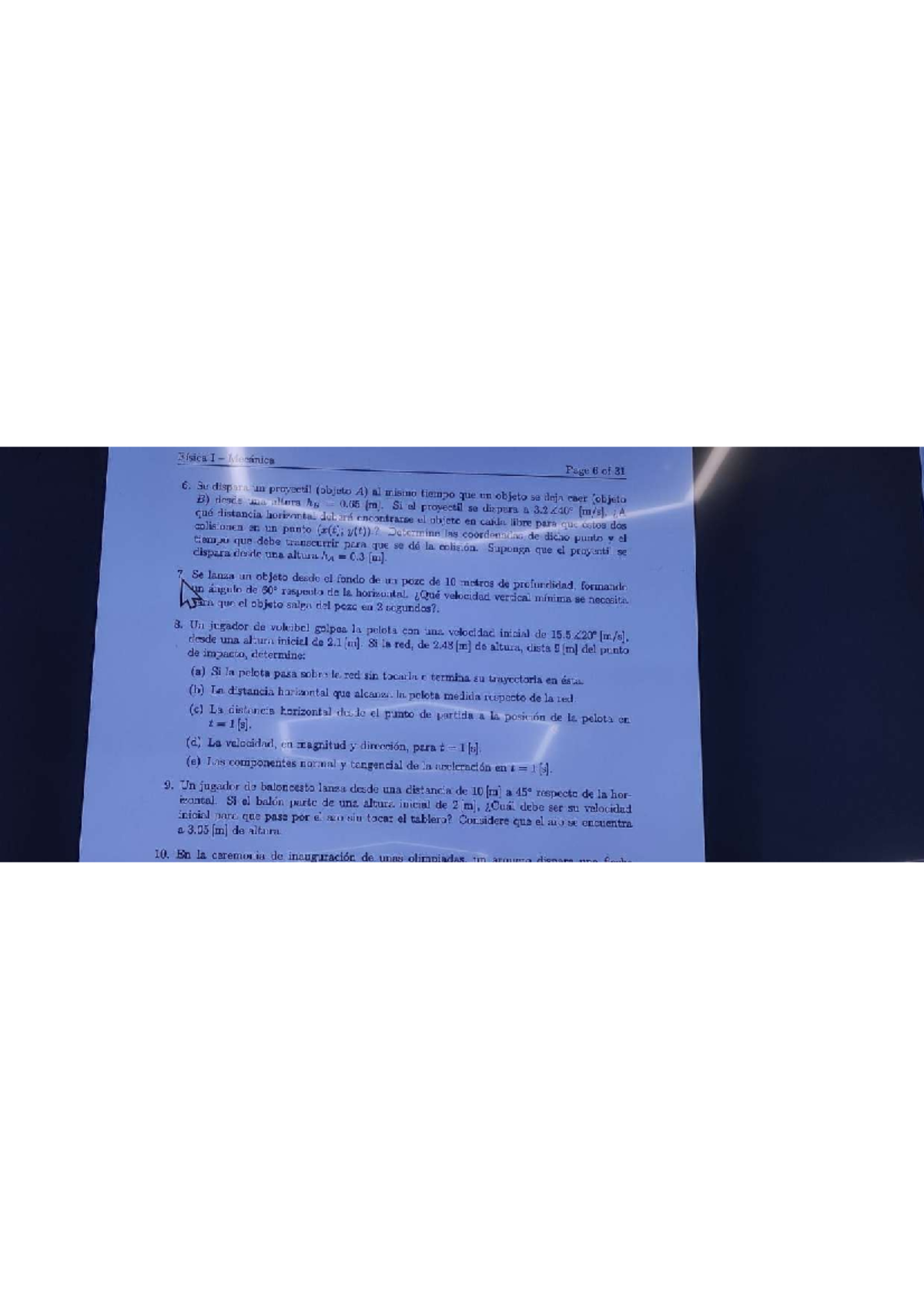 E1 - Ejercicios de MRU/MRUA y caída libre - Fisica I - Studocu