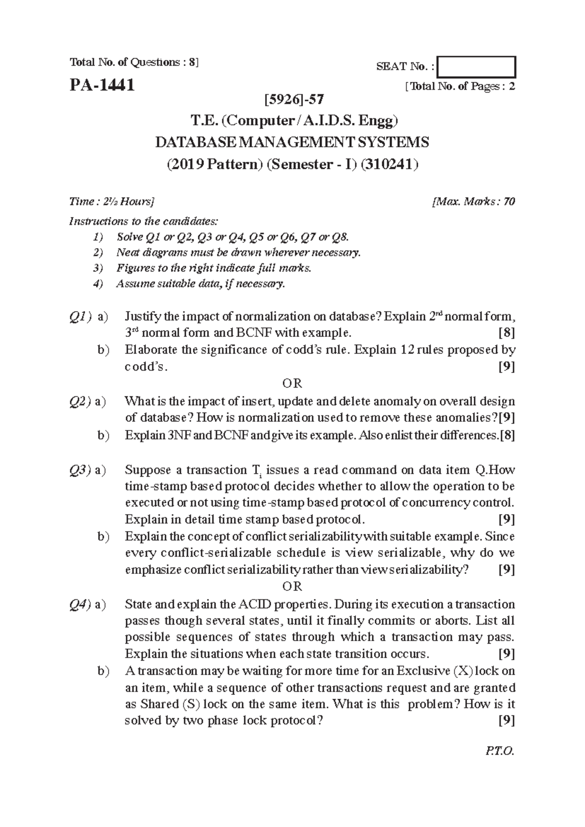 October 2022 Practice Questions To Be Solved Total No Of Questions