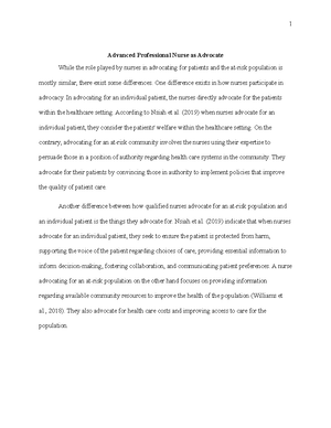 D025 Paper - N/A - Advocating for Policy Change to Improve Health ...